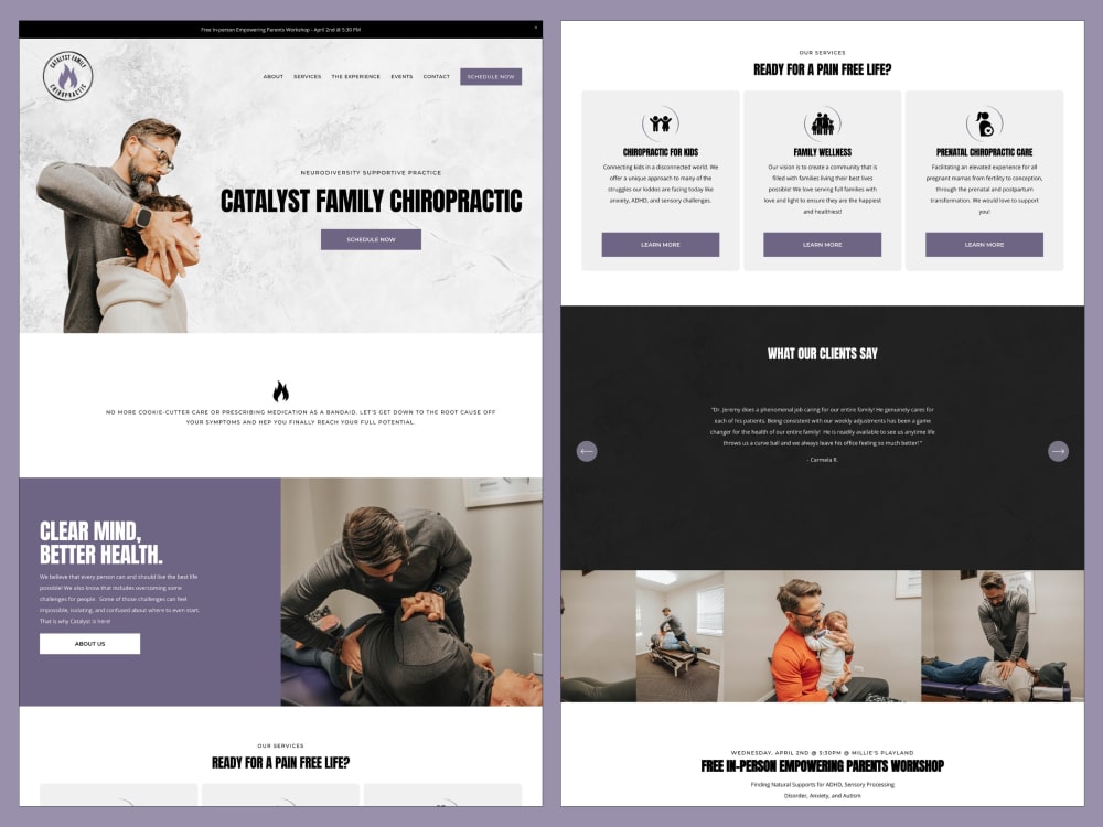 Custom Squarespace website & social media graphics to promote your new ...