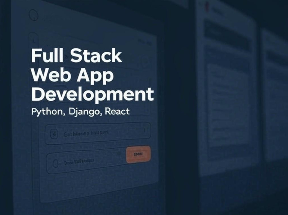 Full stack web application using Python, Django, and PostgreSQL | Upwork