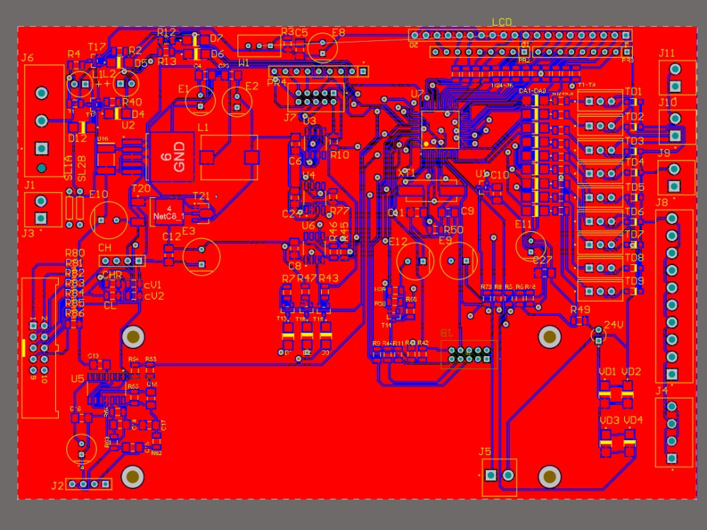 PCB Design on Altium Designer, Eagle, Easyeda, AutoCAD, Kicad software ...