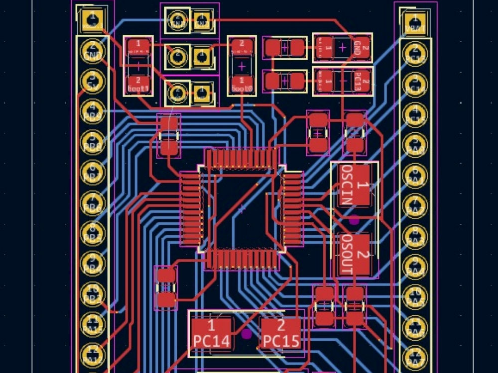 PCB Design on Altium Designer, Eagle, Easyeda, AutoCAD, Kicad software ...