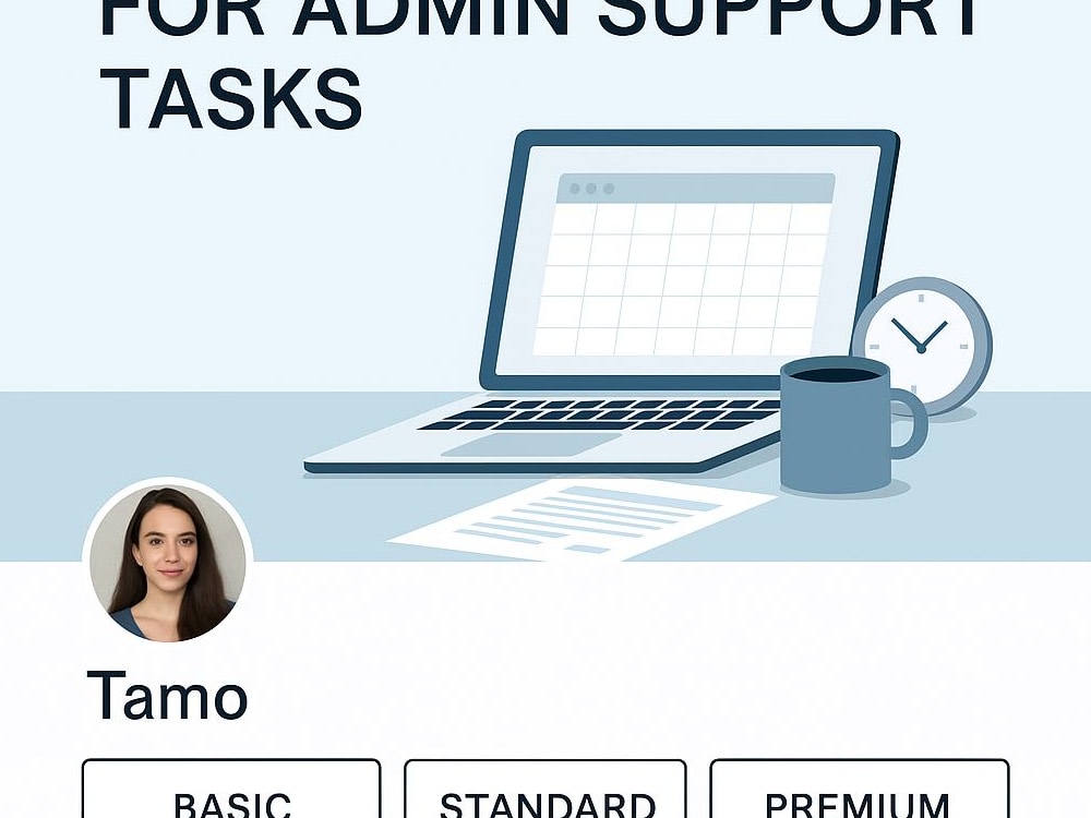 I Will Be Your Reliable Virtual Assistant for Admin Support Tasks | Upwork