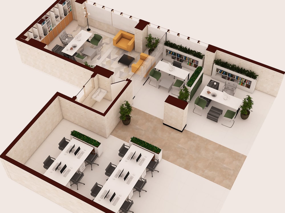 A fast floor plan in AutoCAD drawing from sketch pdf or image. | Upwork