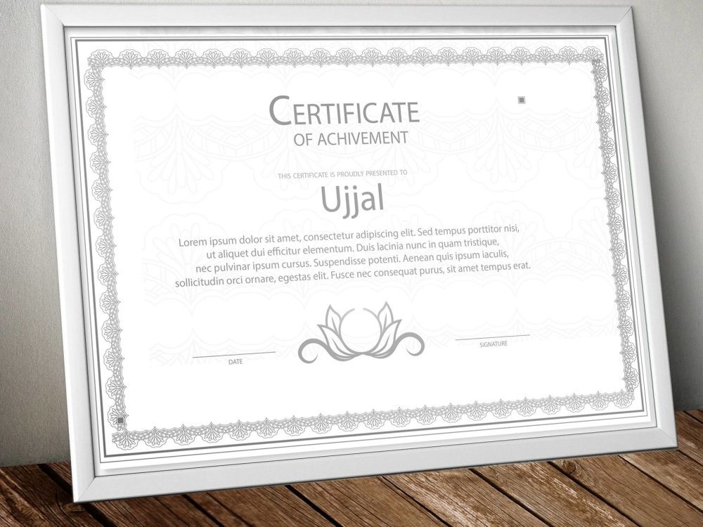 Creative Certificate design Template. | Upwork
