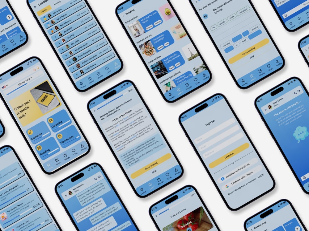 Creative and Intuitive Mobile App UI/UX Design for iOS and Android | Upwork