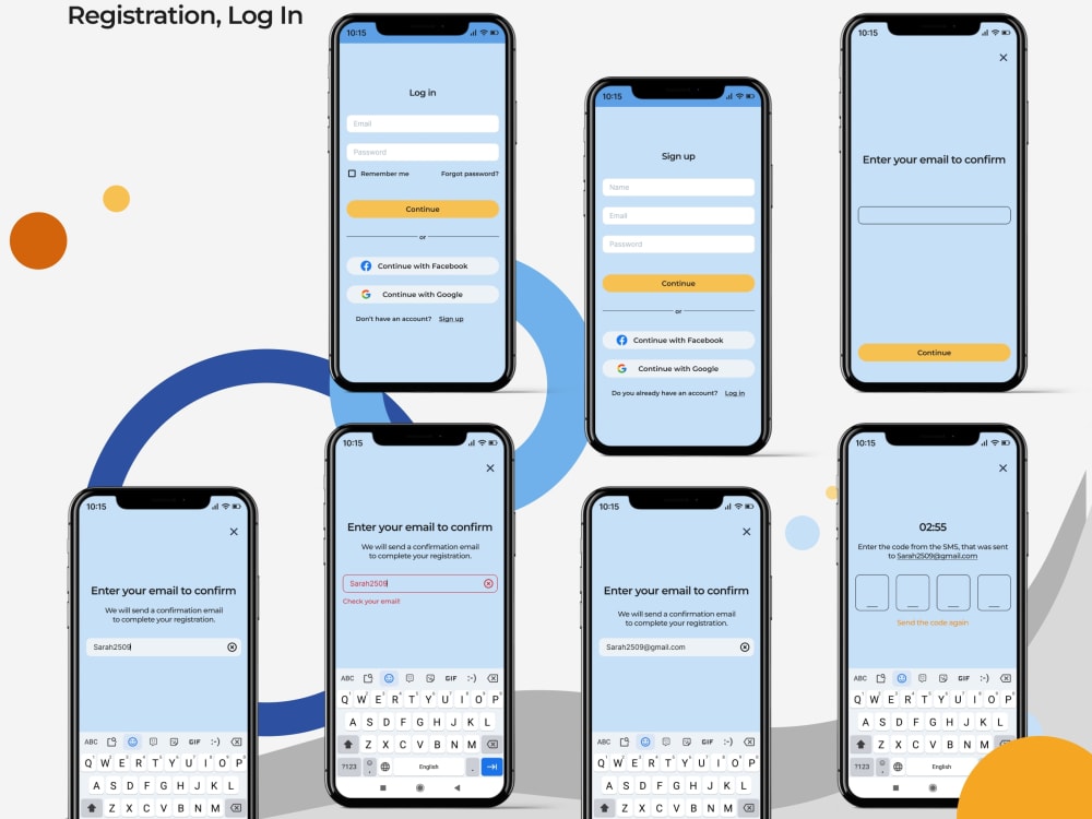 Creative and Intuitive Mobile App UI/UX Design for iOS and Android | Upwork