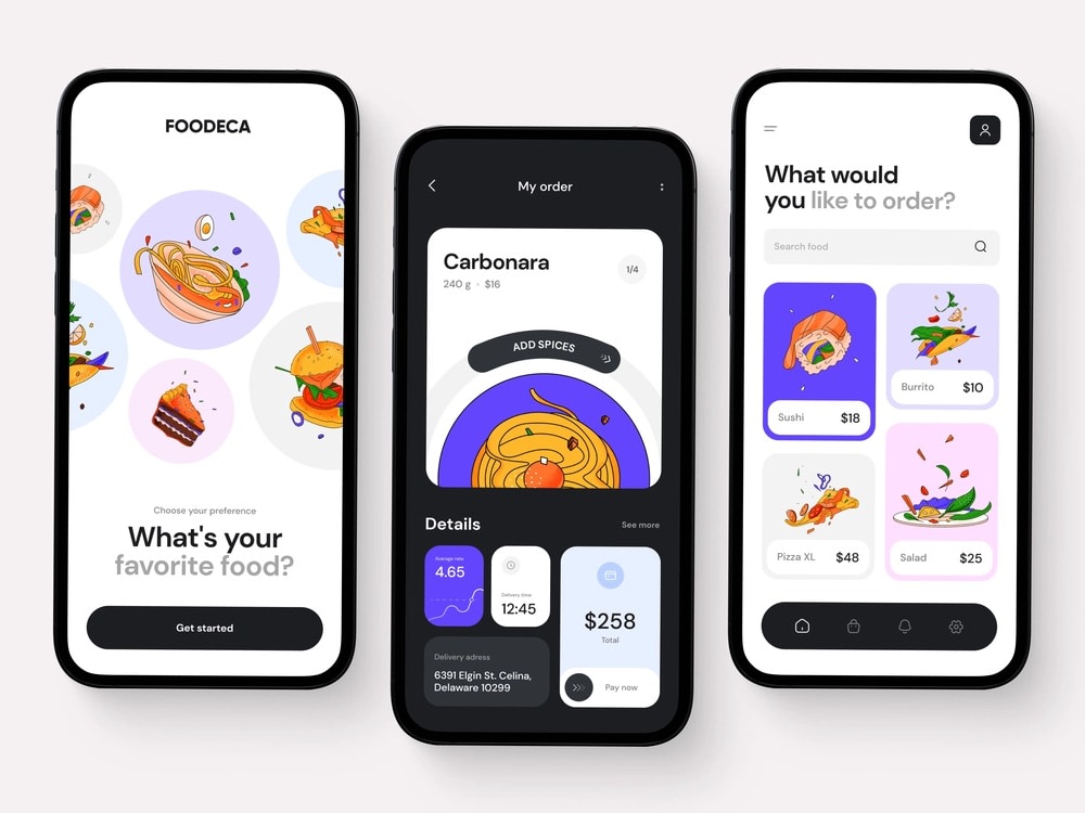 Clean and pixel perfect mobile app design for ios and android apps in ...