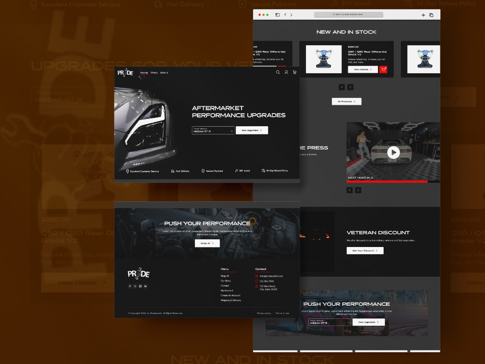 Modern UI/UX designs with sleek interfaces and smooth flows. | Upwork