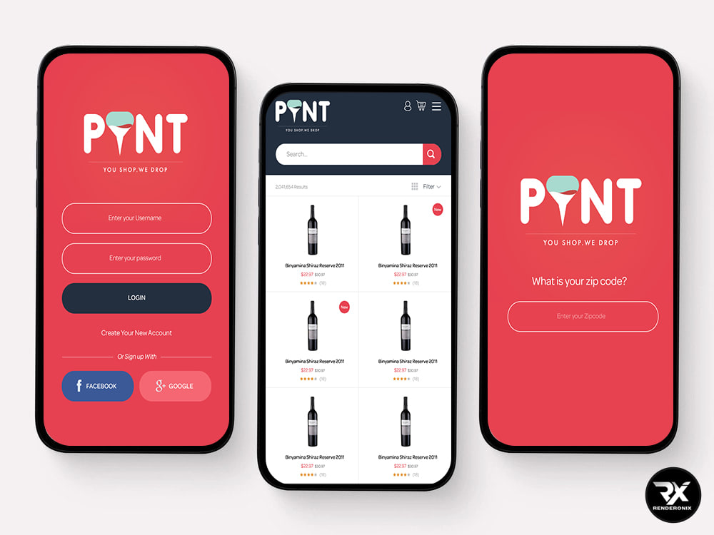 Clean and pixel perfect mobile app design for ios and android apps in ...