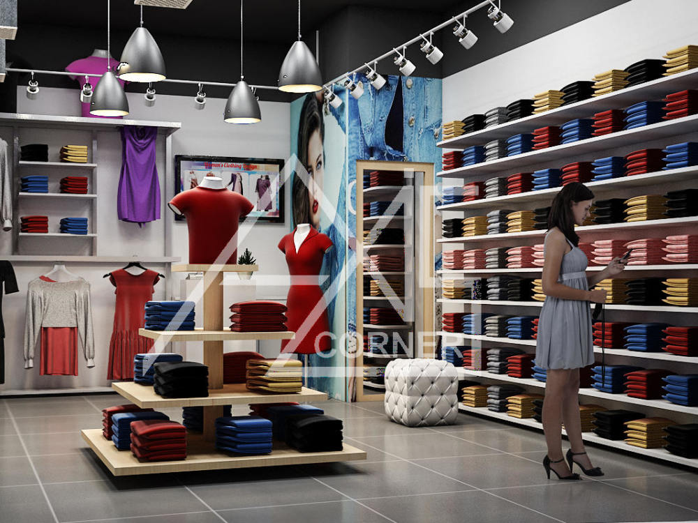 Retail Store Designer, Retail store Design, 3D Retail Store Rendering ...
