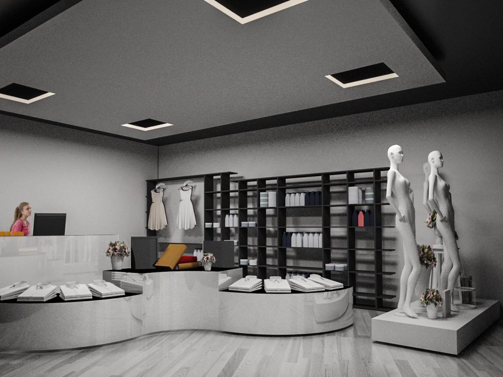 Retail Store Designer, Retail store Design, 3D Retail Store Rendering ...