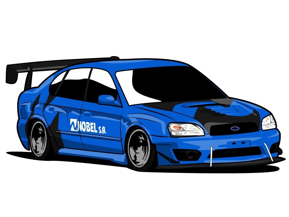 Custom vector car Illustrations- Scalable Art work | Upwork