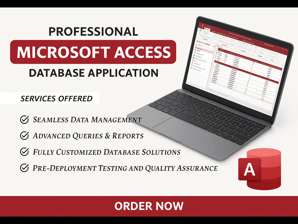 Custom Access Database Application – Built by a Microsoft Access ...
