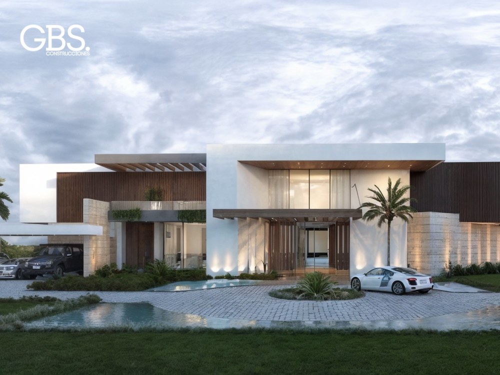 A fantastic & realistic 3D exterior rendering for you Residential ...