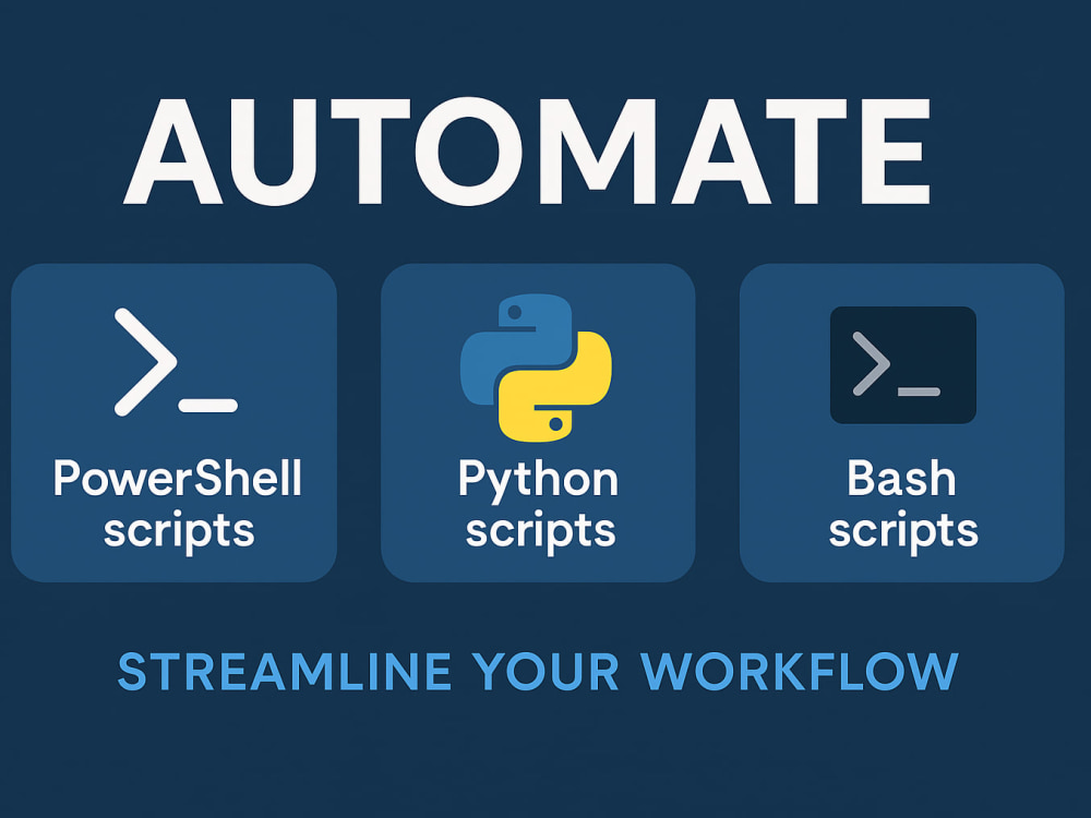 A reliable, custom Python script with full automation setup | Upwork