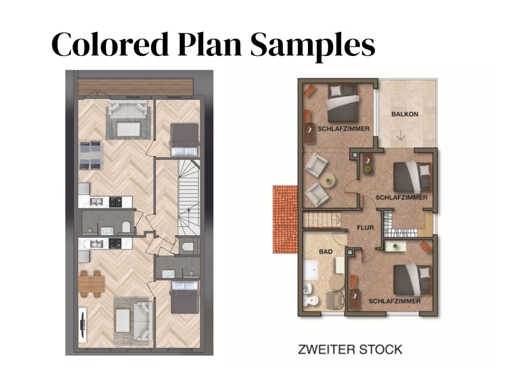 A redrawn of your sketch into Autocad Format Drawing | Upwork
