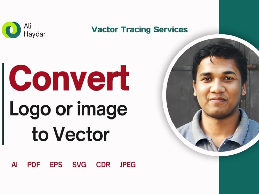 High-Quality Vector Tracing of Logos & Images | AI, SVG, EPS, PDF | Upwork