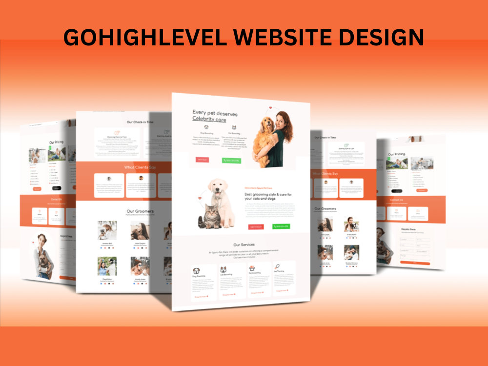 GoHighLevel Website Design | Funnel Redesign & Workflow Automation | Upwork