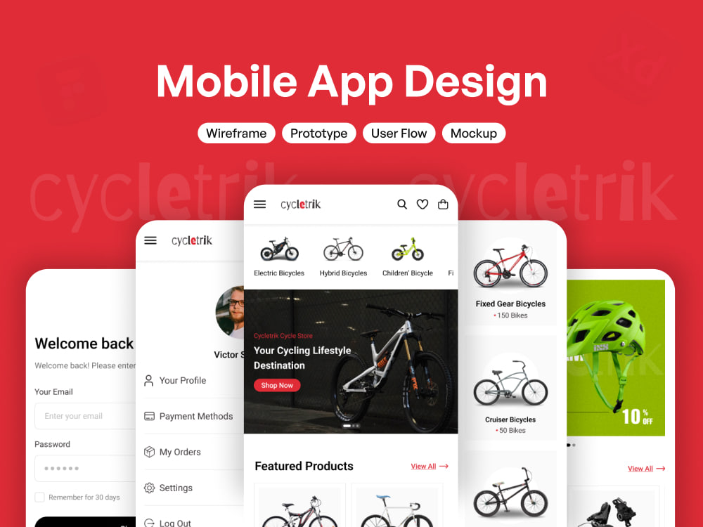 A custom UI & UX Design for Your Mobile App | Upwork