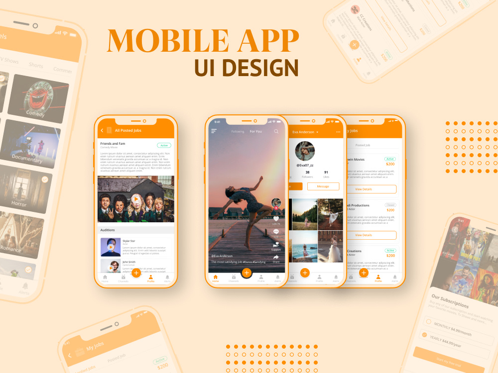 UI Design & Prototyping, Wireframing, Professional Mobile App UI UX Design | Upwork
