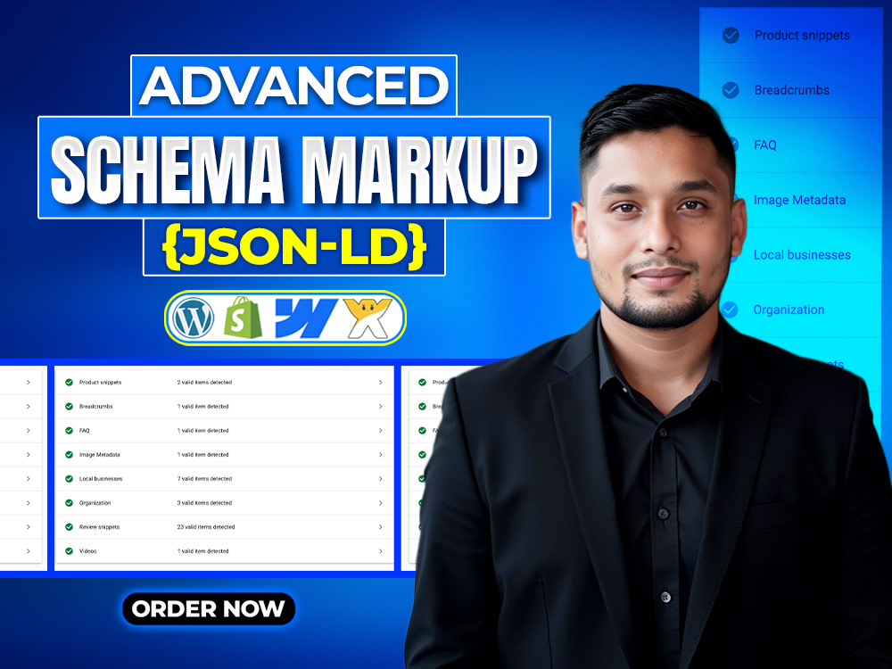 JSON-LD Schema Markup, Rich Snippet, Structure data from Schema Expert | Upwork