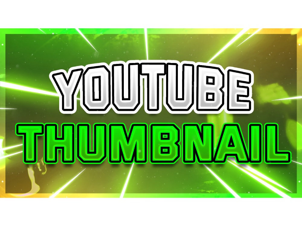 Youtube thumbnail, Thumbnail designer | Upwork