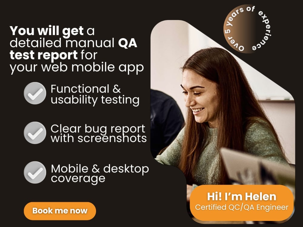 A Detailed Qa Test Report For Your Web Or Mobile App From Manual Qa 7401