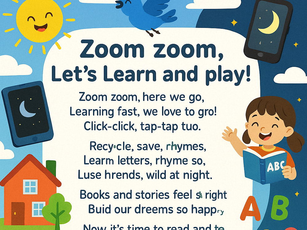 "Zoom Zoom, Let’s Learn and Play!" | Upwork