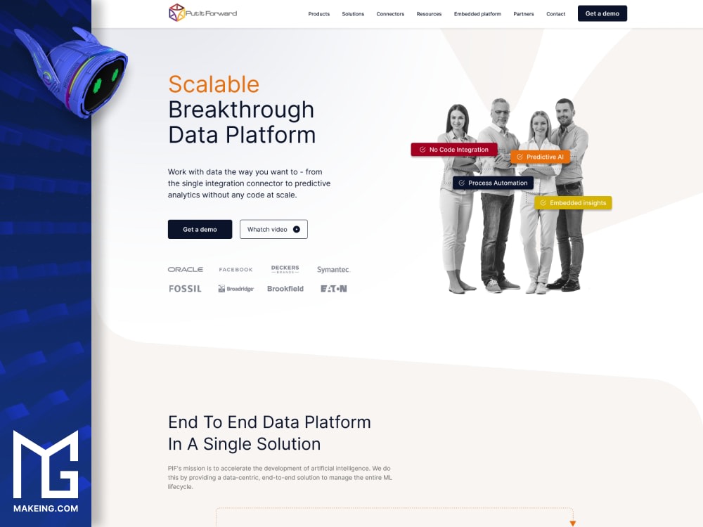 A Custom-Designed Conversion-Driven Landing Page Figma layout + UI Kit | Upwork