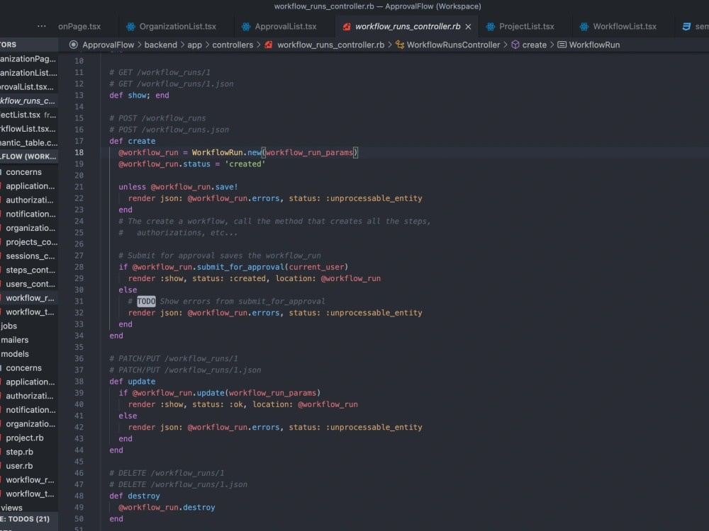 A high-quality Ruby on Rails API with React Frontend | Upwork