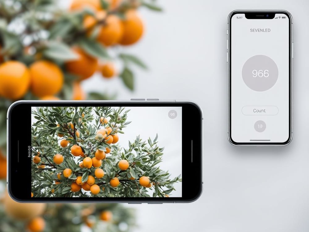 AI-Powered Orange Counter Mobile App using YOLOv8 and React Native | Upwork