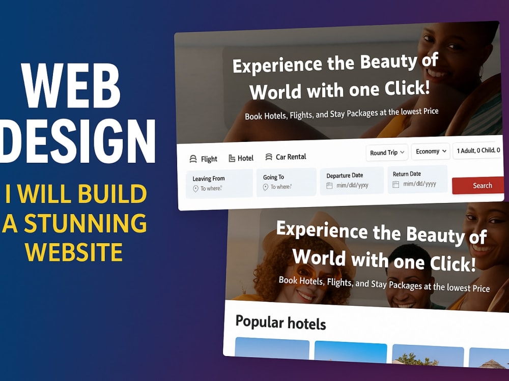 Professional custom website for your business with a great user ...