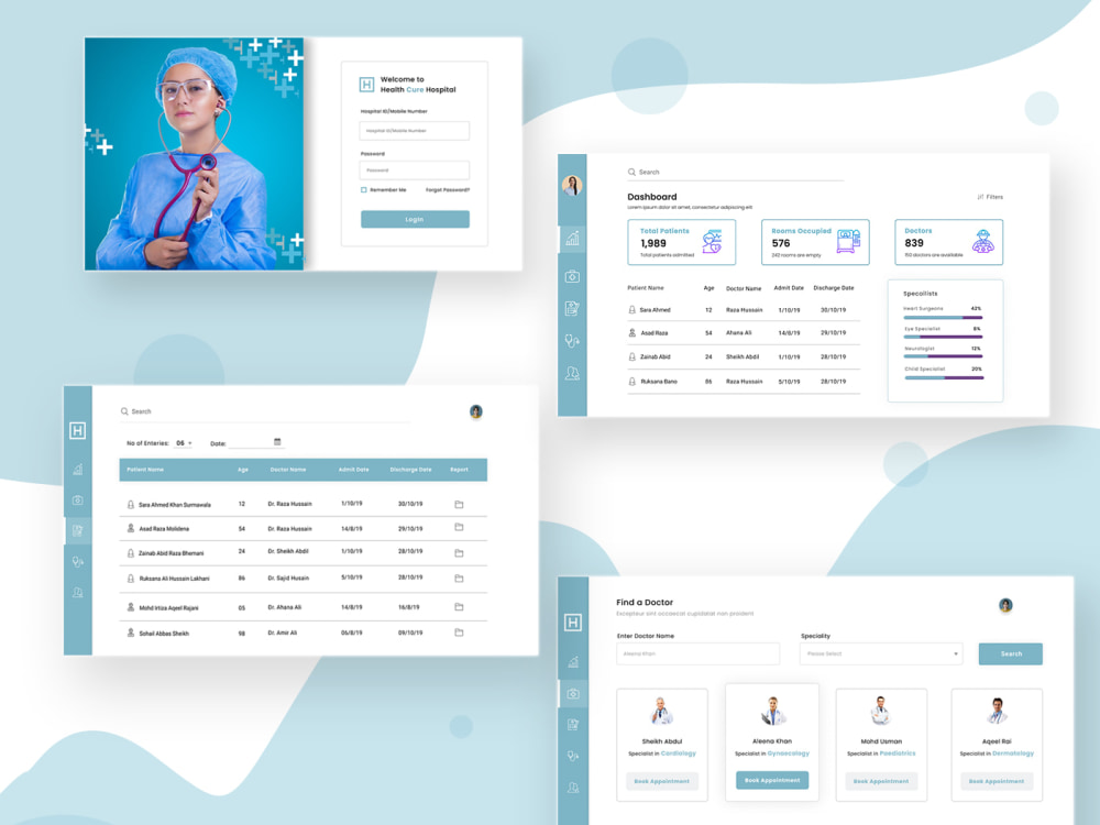 UI UX design for your dashboard, web app or admin panel in figma | Upwork