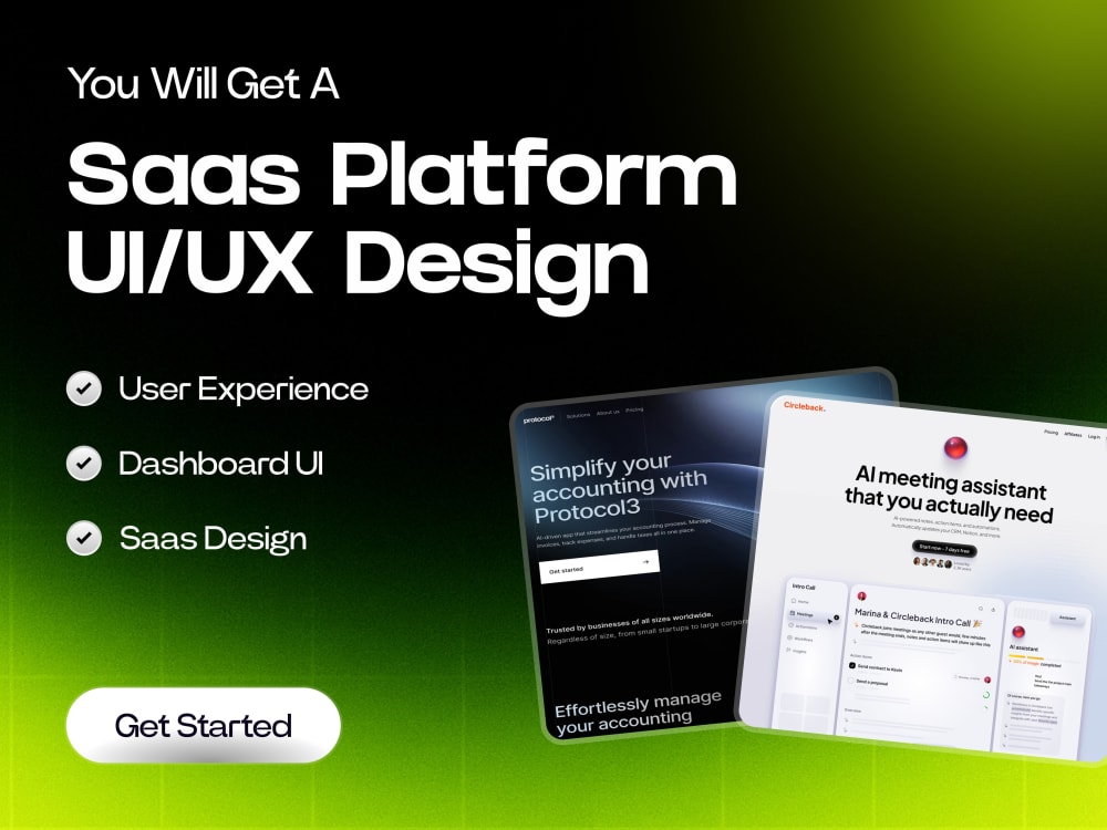 SaaS Platform UI/UX Design | Upwork