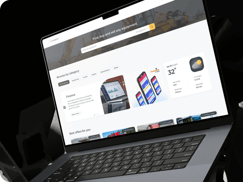 A basic landing page design | Upwork