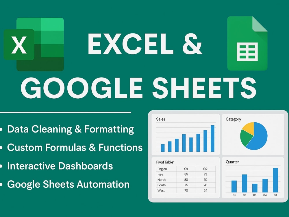 Accurate and efficient data entry in Google sheets or Excel | Upwork