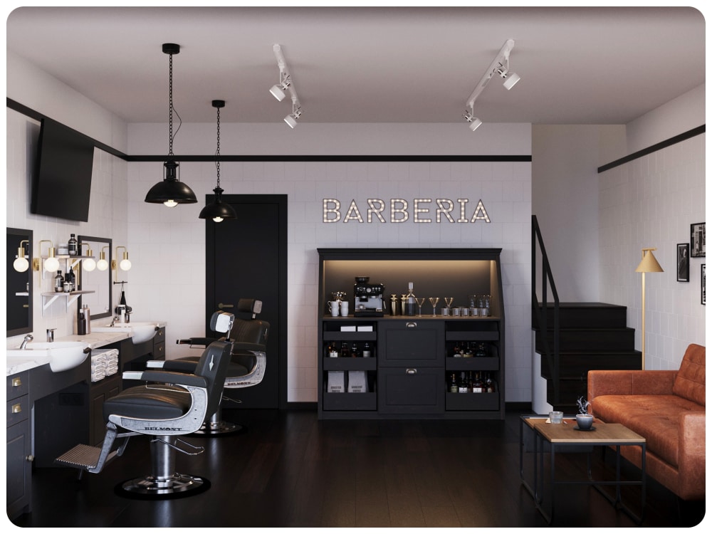 A Bold Barbershop Design that speaks before your team does | Upwork
