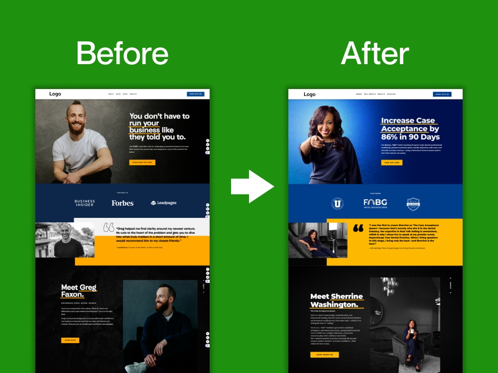 A Clone, Revamp or Redesign Landing Page in Figma | Upwork