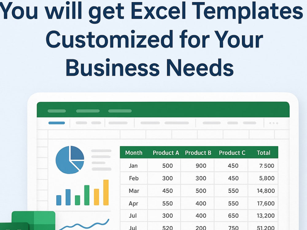 Custom Excel Templates for Automation, Reports, and Business Workflows ...