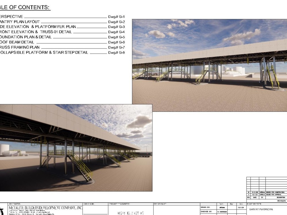 I will draft structural CAD drawings for steel gantries and platforms ...