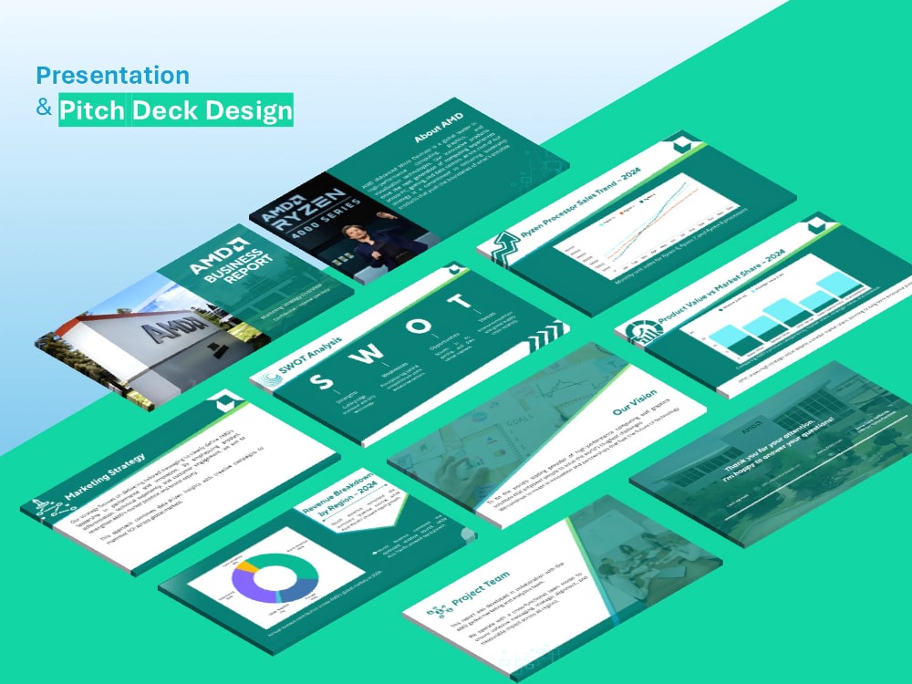 Modern and Professional Presentations Designed in Canva | Upwork