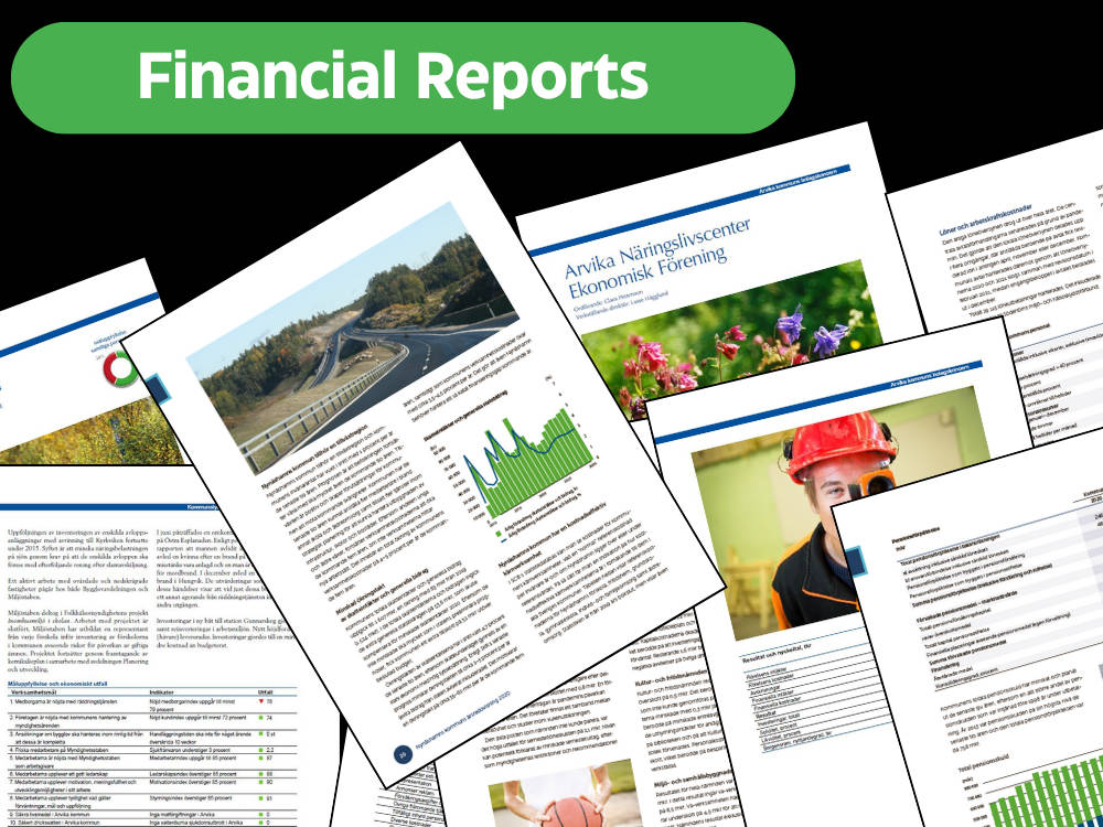 Professional Financial Report Design – Clean, Corporate Layouts | Upwork
