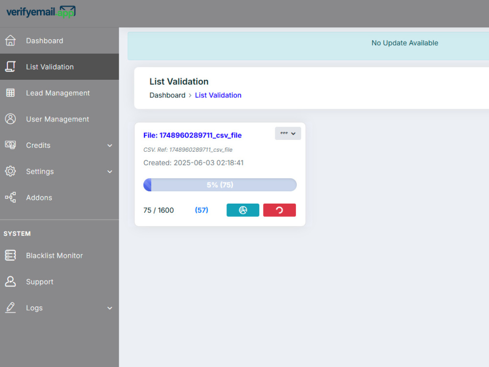 1 Million email verification credits to be used on verifyemail.app | Upwork