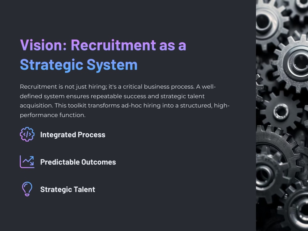 Recruitment Process Optimized Toolkit: Templates + SOPs + Interview ...