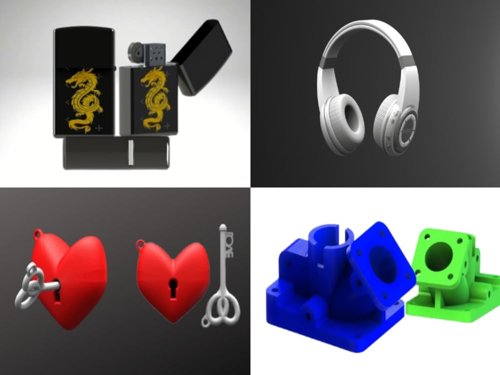 3D Model and Realistic rendering for 3d printing | Upwork