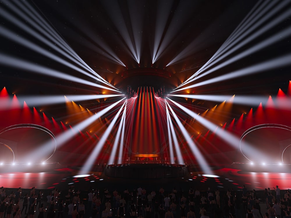 Epic 3D Stage Design & Lighting Simulation for Concerts / Festivals ...