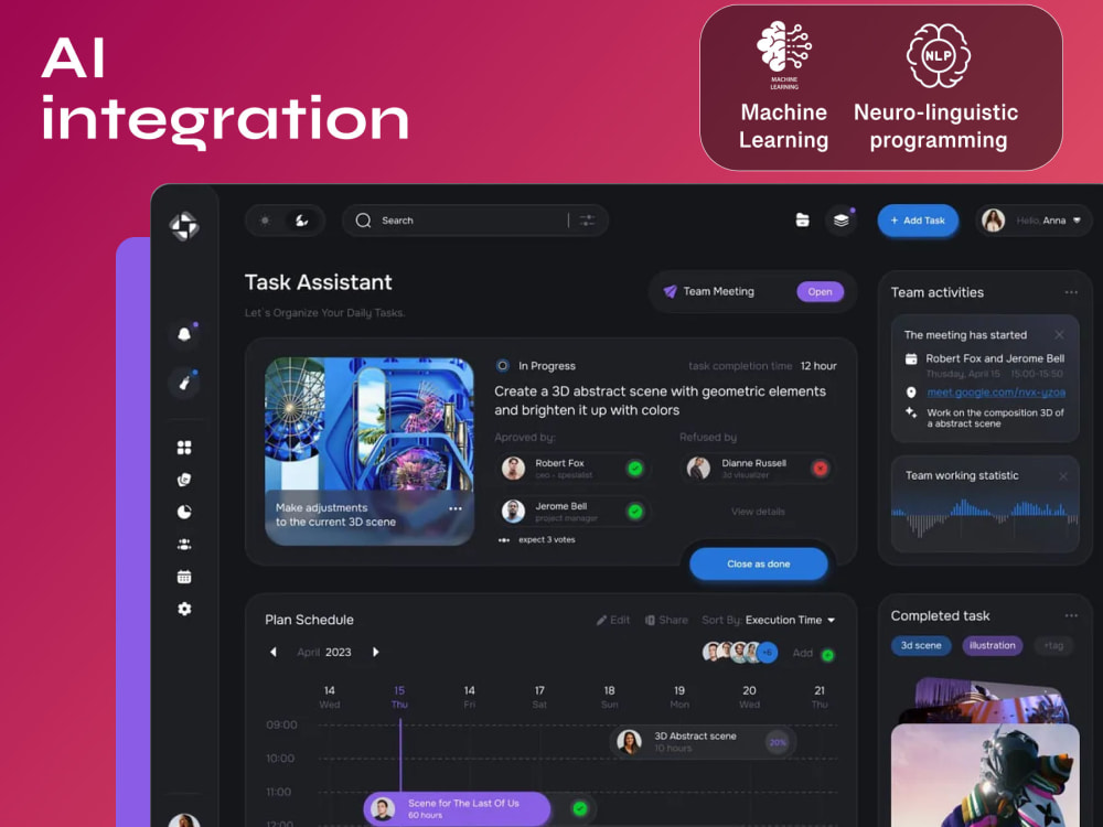 Full-Stack AI Integration + Chat GPT | ML, NLP | Upwork
