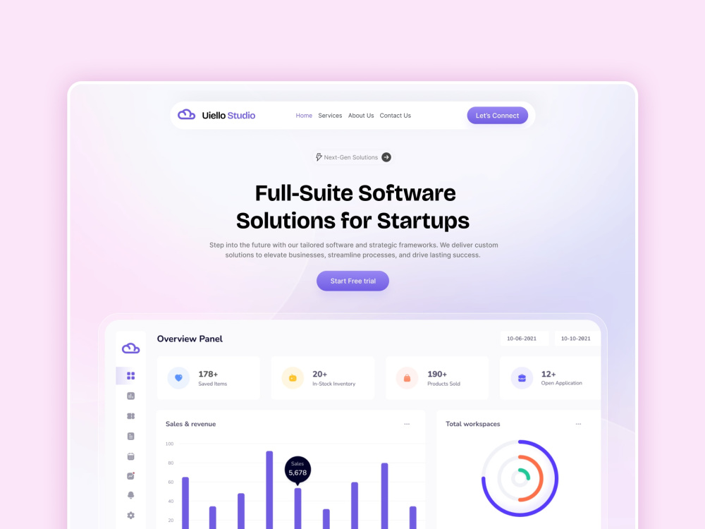 A Professsional UI UX Design | Landing Page Figma | Complete Website ...