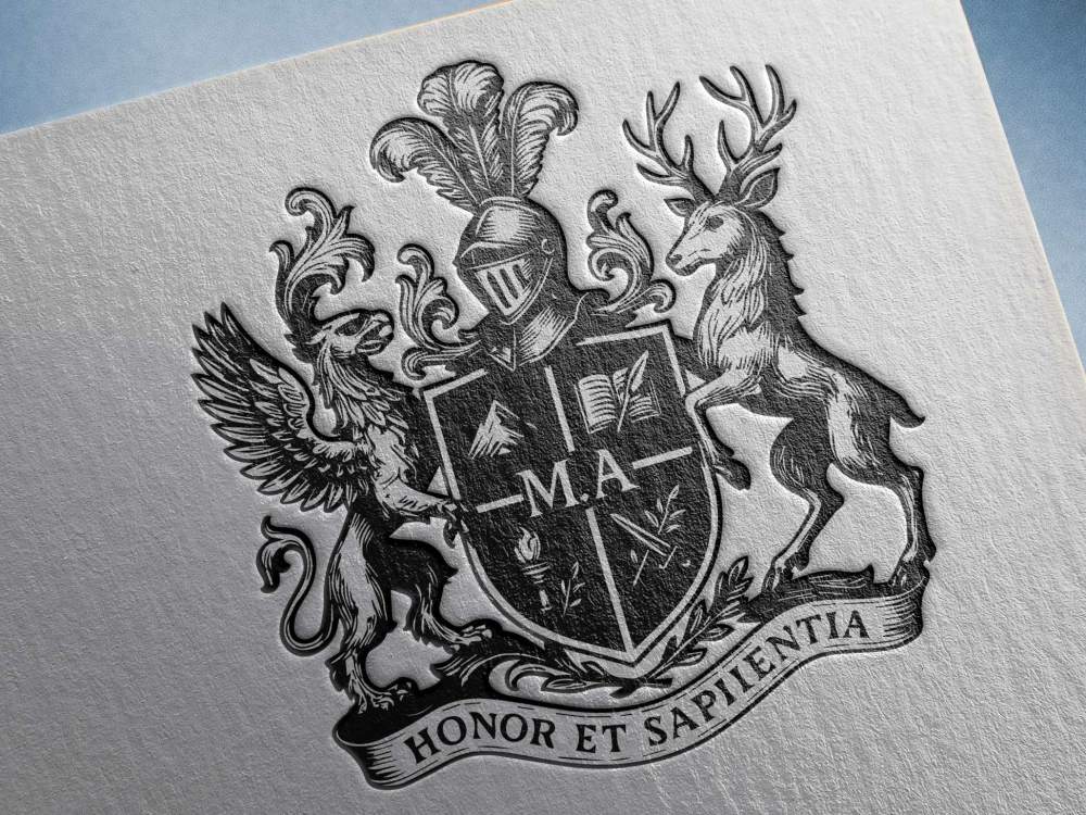 Design and redesign luxury coat of arms and family crest logo | Upwork