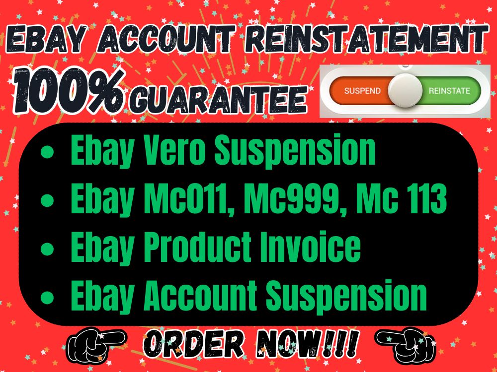 EBay Reinstatement Suspension Restriction Removal Appeal Help eBay ...