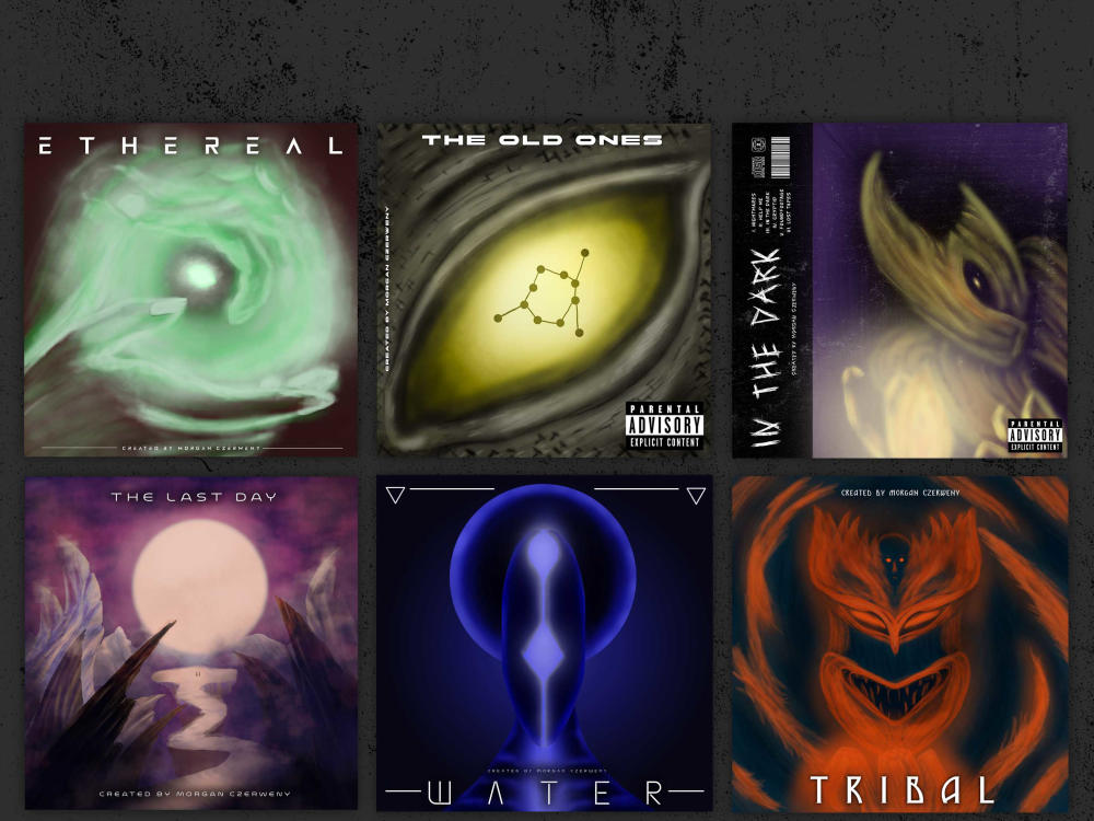 A stunning illustrated cover for your album or single | Upwork